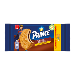 PRINCE POCKET BISCUIT FOURRE PARFUM CHOCOLAT PAR 4 LU ETUI 80G /20, LU ...