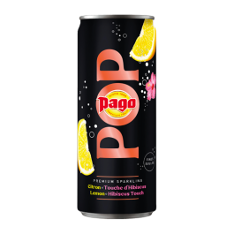 Pago PoP Citron-Hibiscus 25cl CAN